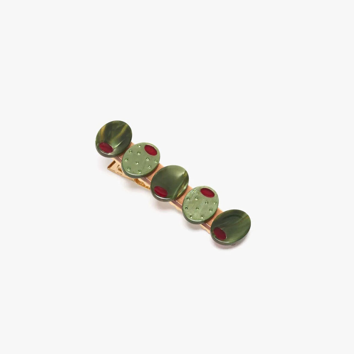 Green Olive Alligator Clip – Botanologica